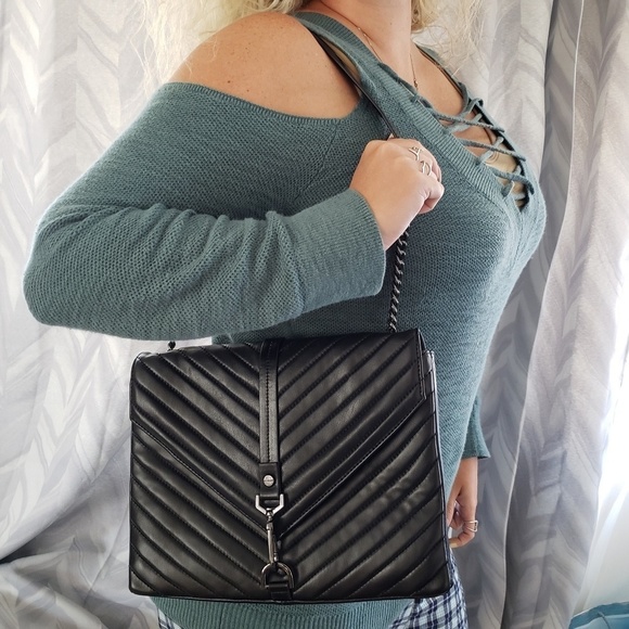 Mix No. 6 | Bags | Mix No 6 Purse Bag Black Gunmetal Grey | Poshmark